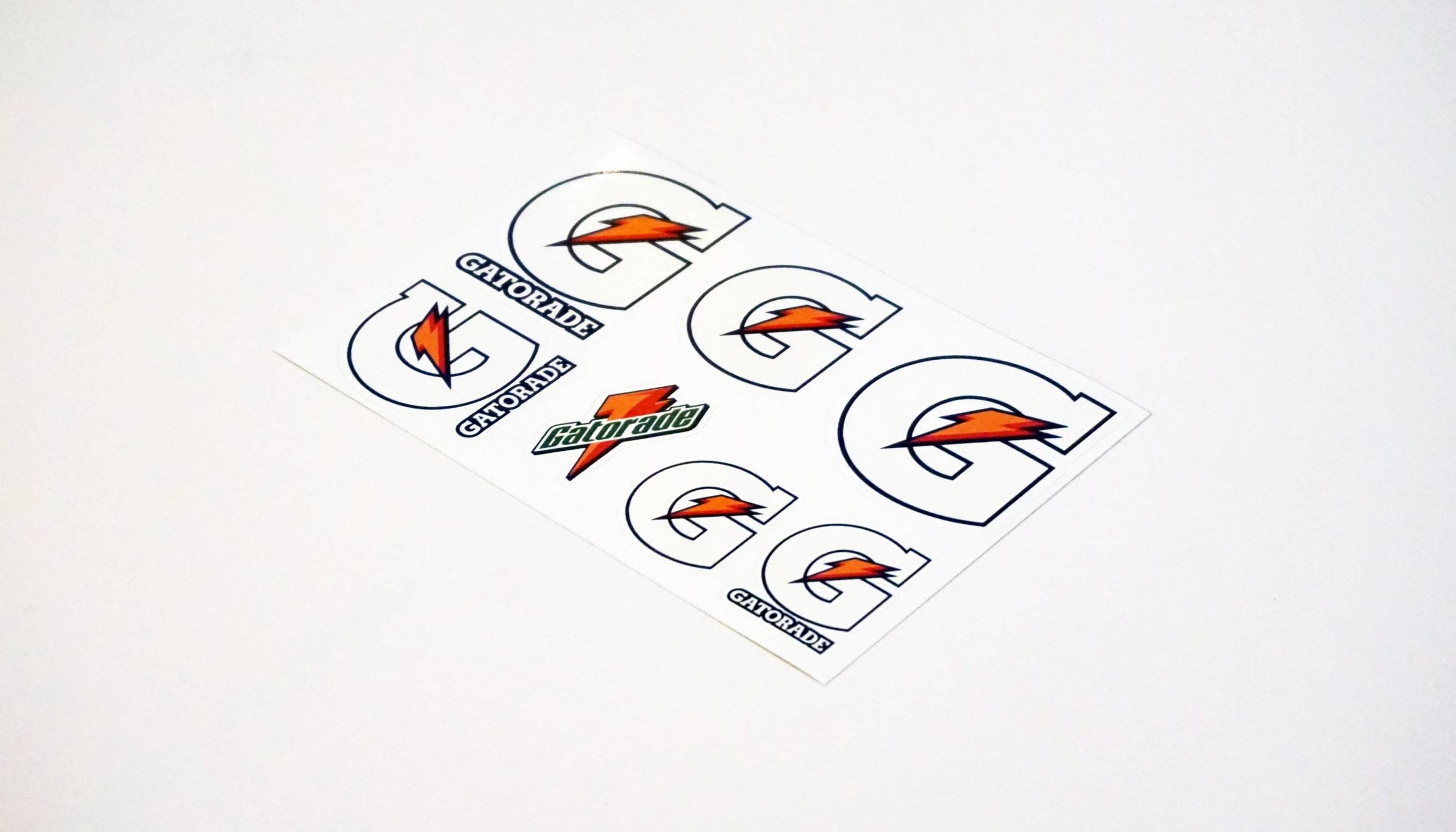 Gatorade White Logo Sticker Set - Etsy