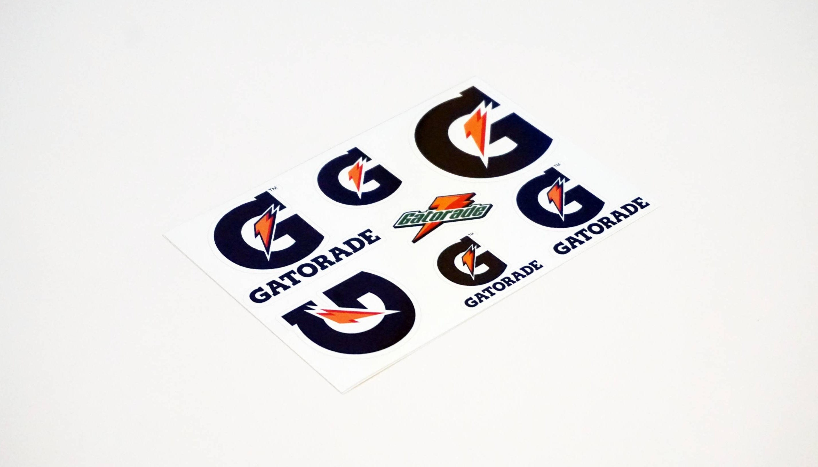 Gatorade Black Logo Sticker Set - Etsy