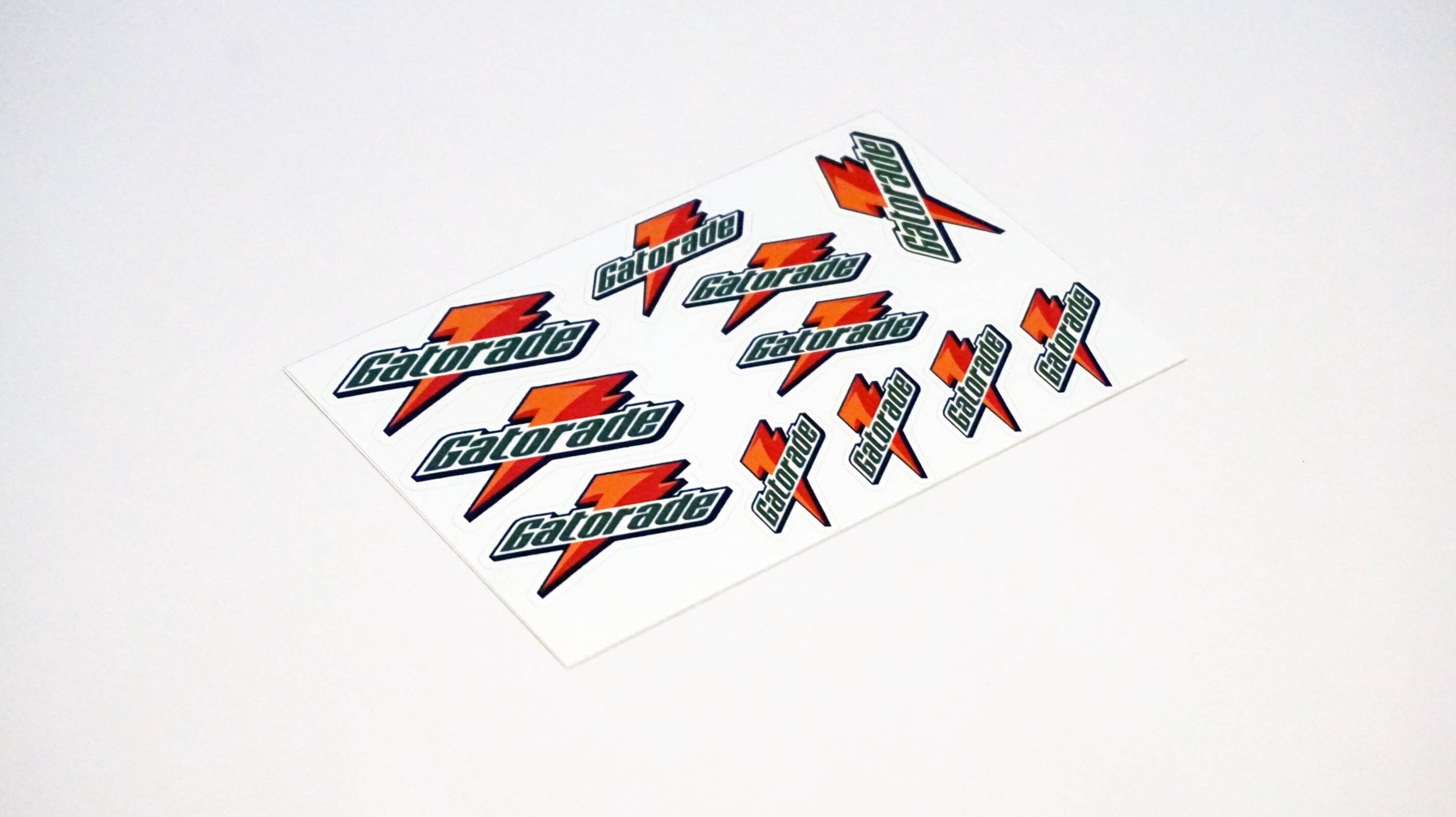 Gatorade Lightning Logo Sticker Set - Etsy