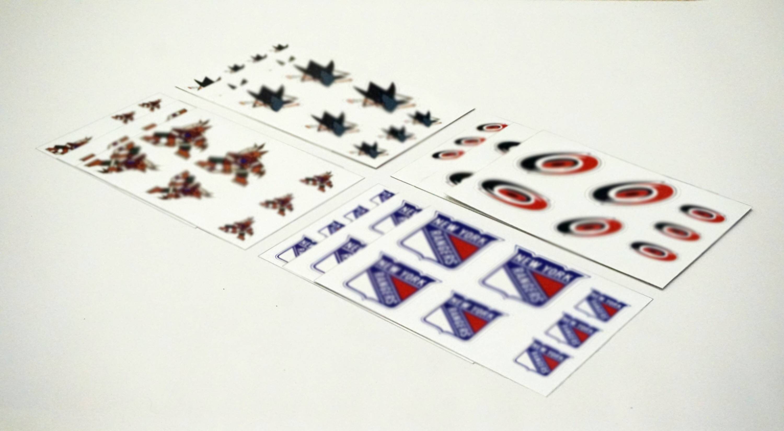 Custom NHL Team Logo Sticker Set 29 Stickers in Different Sizes - Etsy