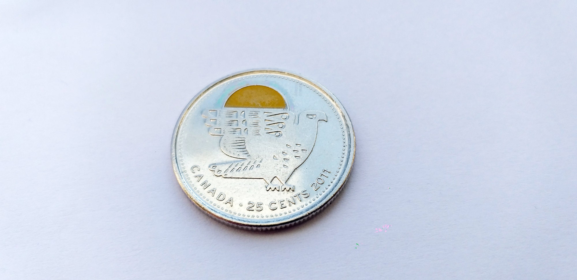 Colored Canadian Quarter Dollar Coins - Etsy