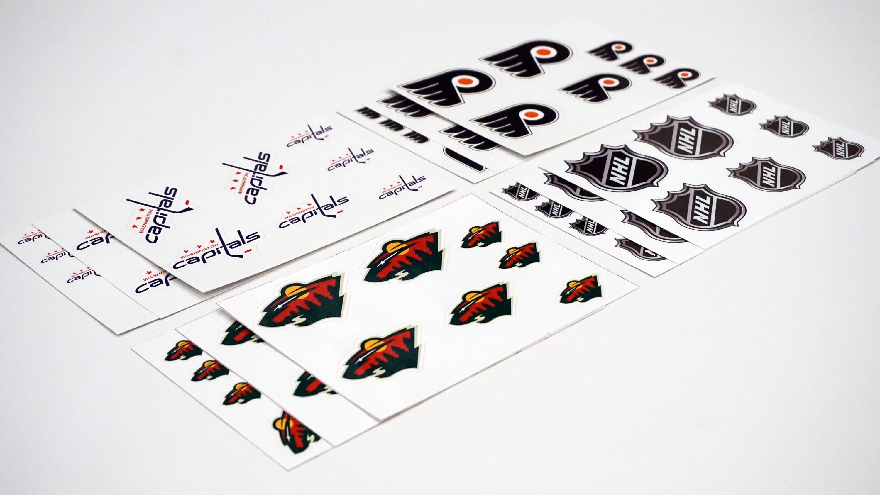 Custom NHL Team Logo Sticker Set - 29 Stickers in Different Sizes - Etsy