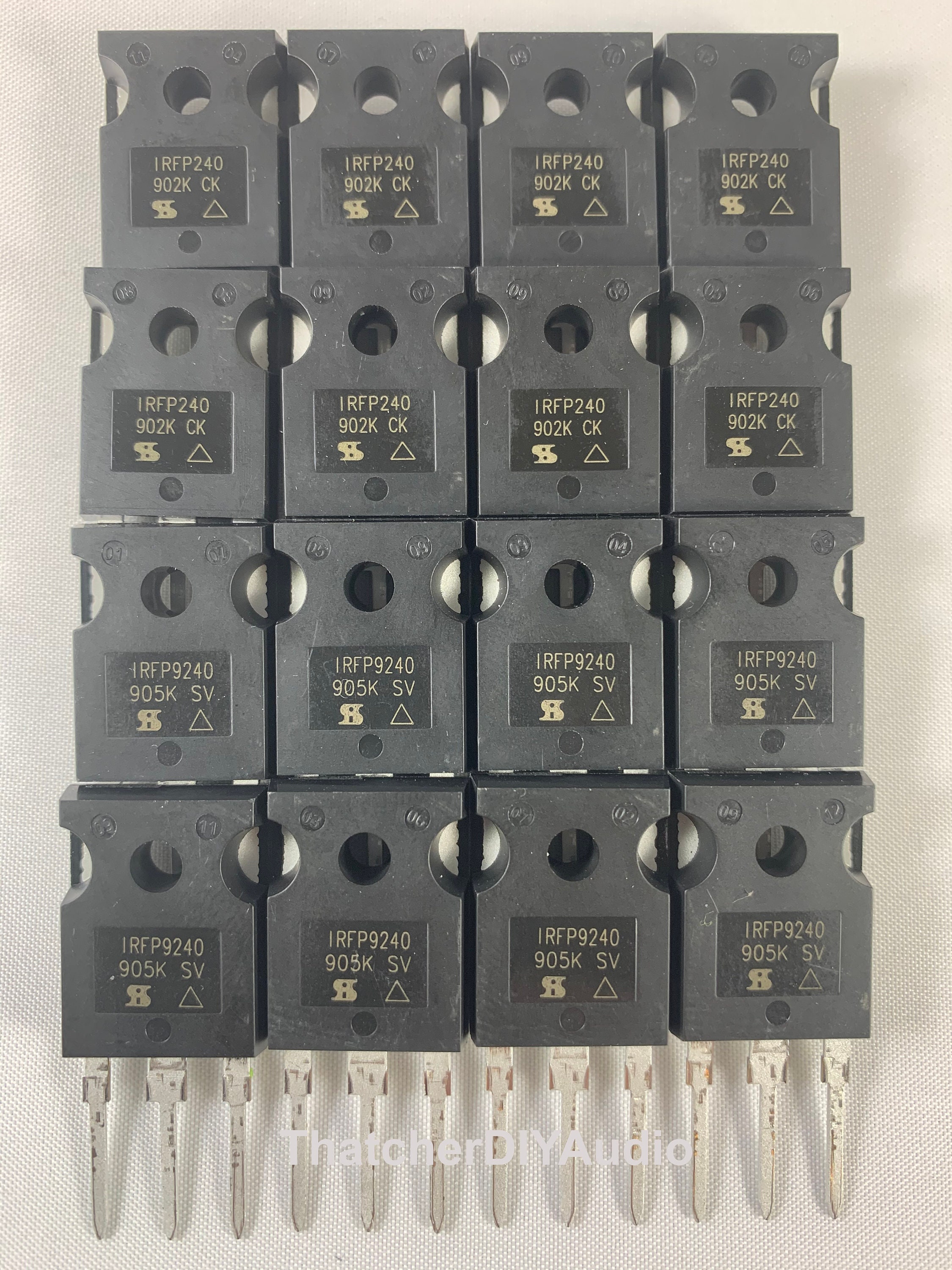 First Watt F5 Turbo V3 MOSFET Kit Precision 0.1% Matched IRFP240 ...