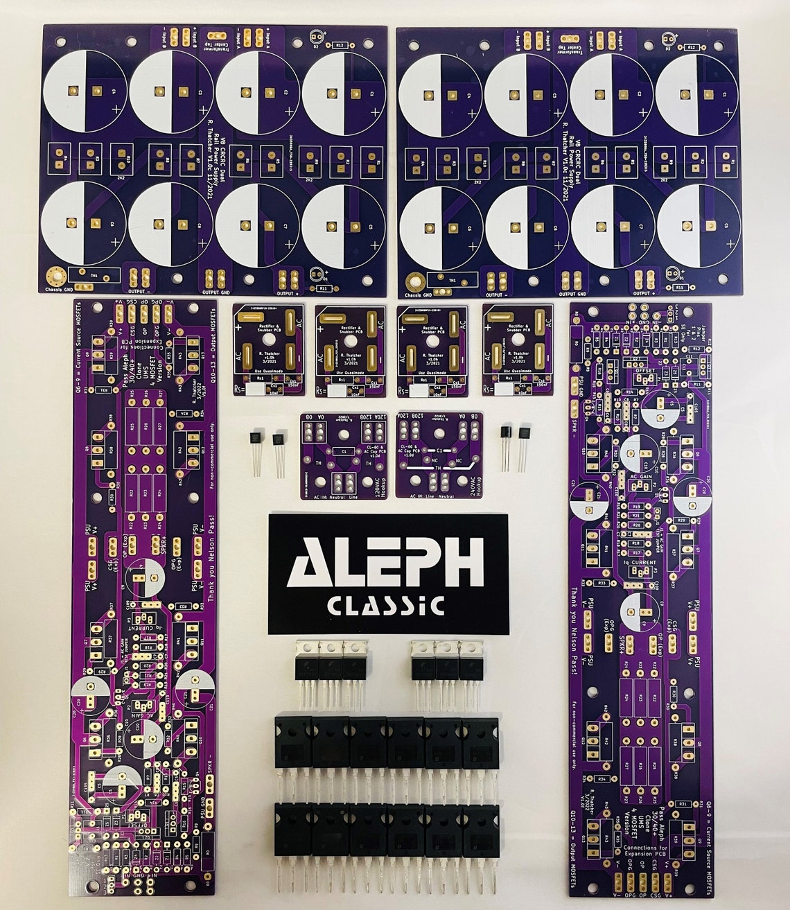 Classic Pass Labs Aleph Amplifier PCB and Kits - Etsy
