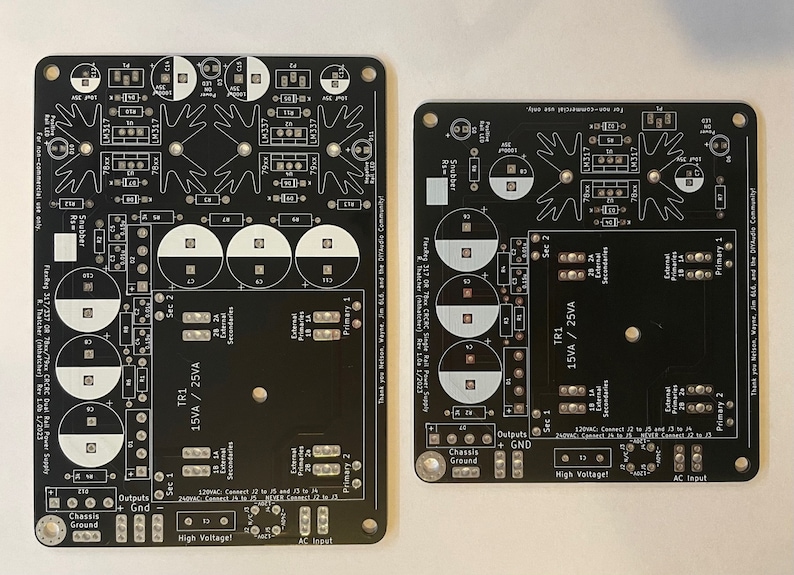 Flexreg Single Rail or Dual Rail Regulated Power Supply PCB for ...