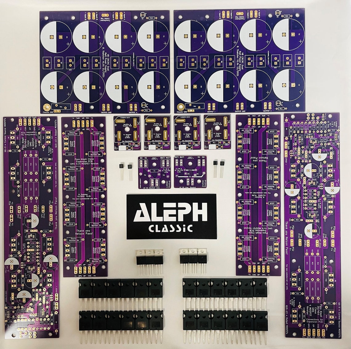 Classic Pass Labs Aleph Amplifier PCB and Kits - Etsy