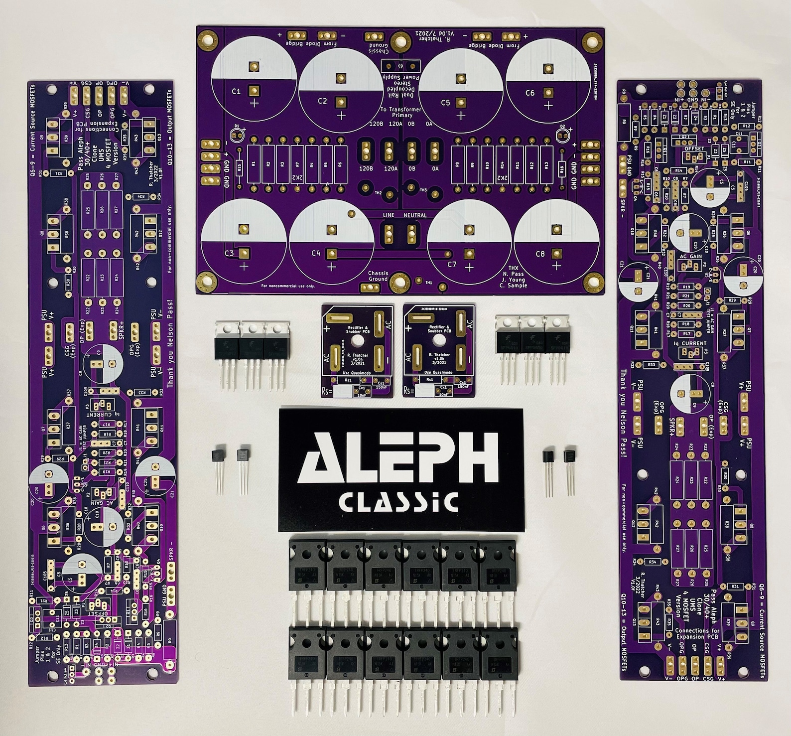 Classic Pass Labs Aleph Amplifier PCB and Kits - Etsy