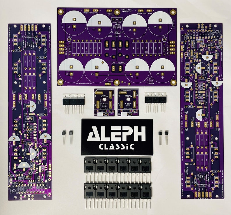 Classic Pass Labs Aleph Amplifier PCB and Kits - Etsy