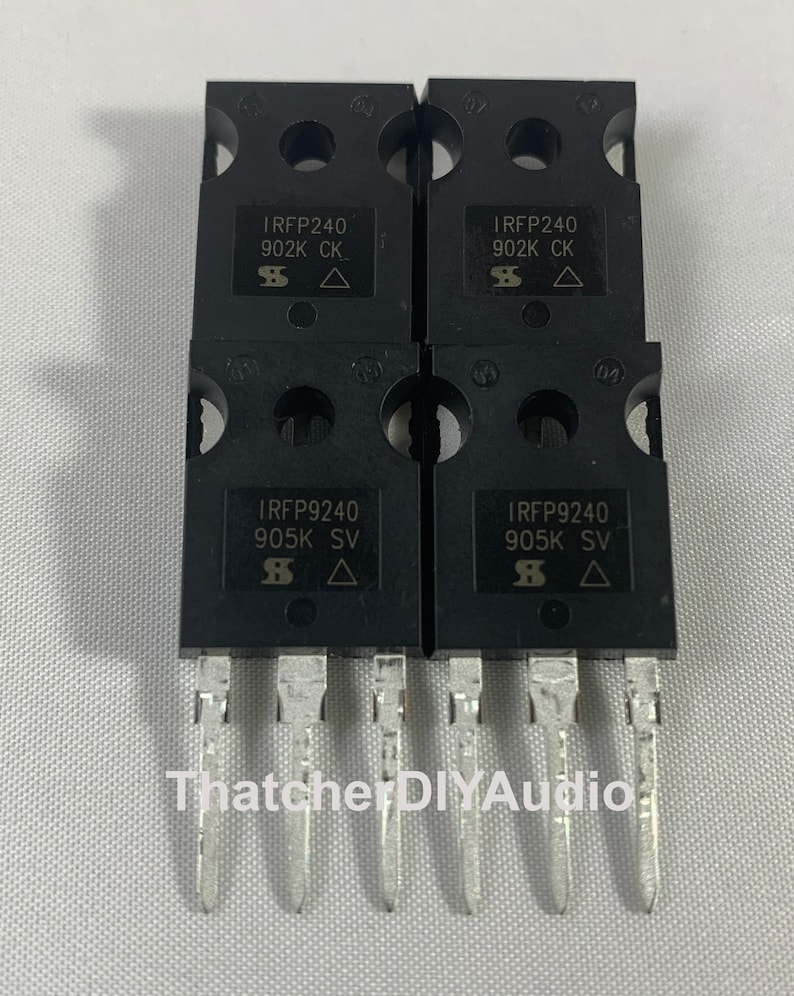 First Watt F2, F5, M2X MOSFET Kit - Precision 0.1% Matched IRFP240 ...