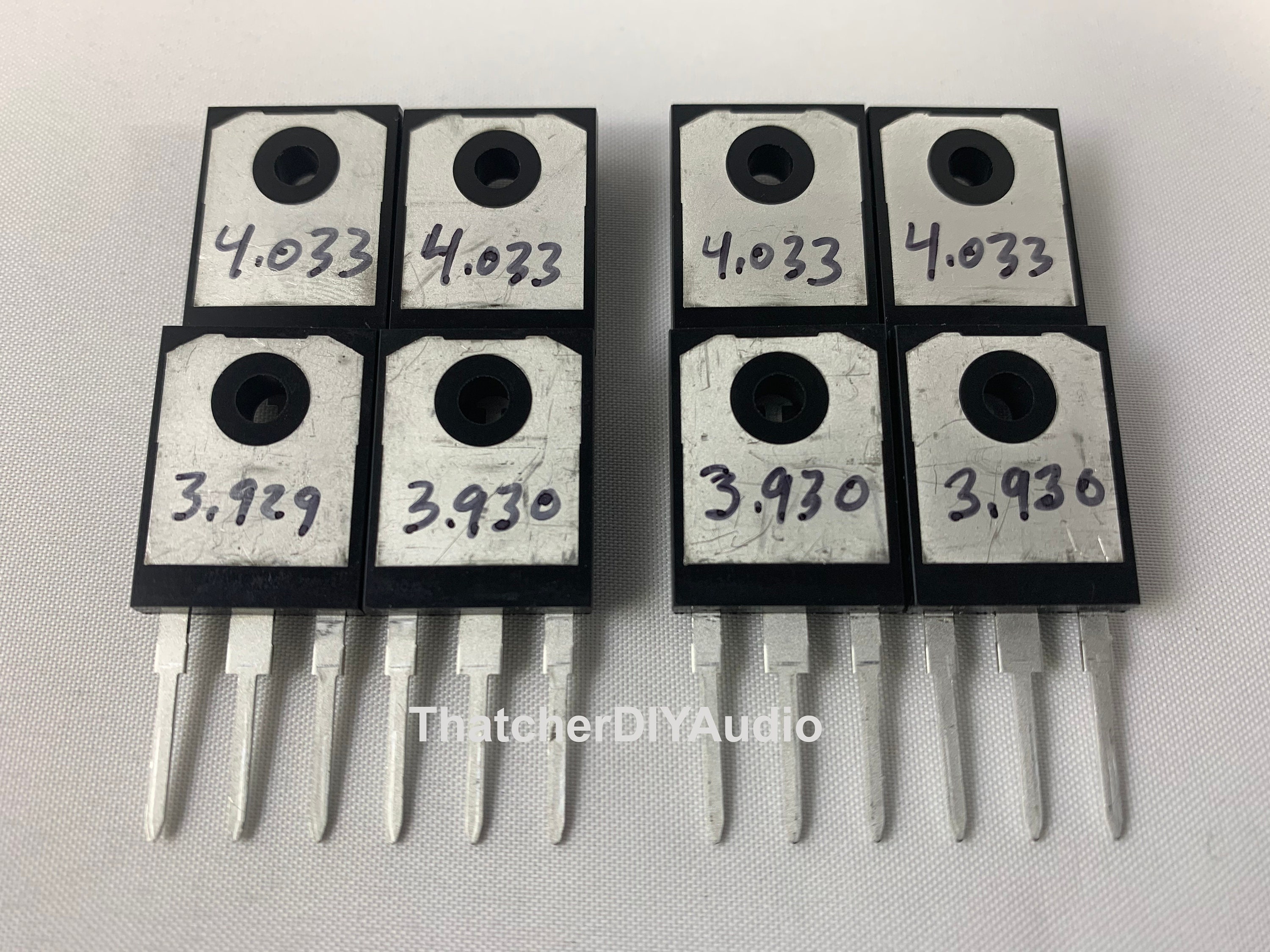 First Watt F5 Turbo V2 MOSFET Kit Precision 0.1% Matched IRFP240 ...