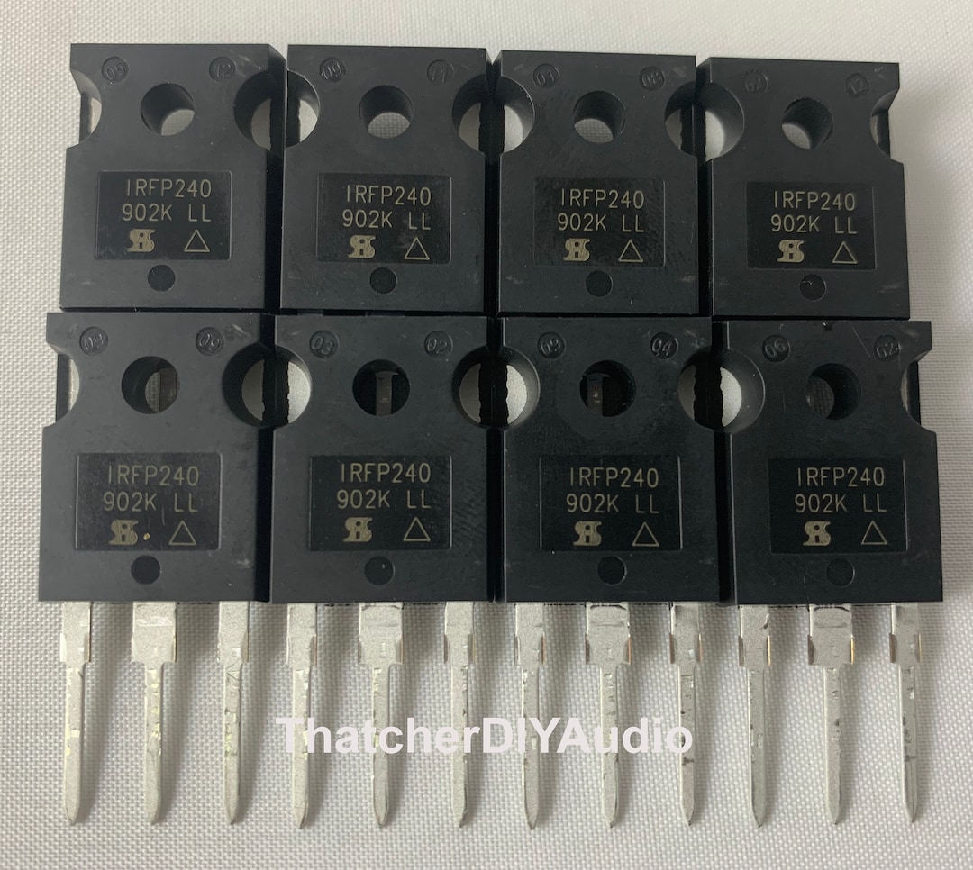 Aleph J MOSFET Kit - Precision 0.1% Matched IRFP240 Mosfets - 8 Pieces ...