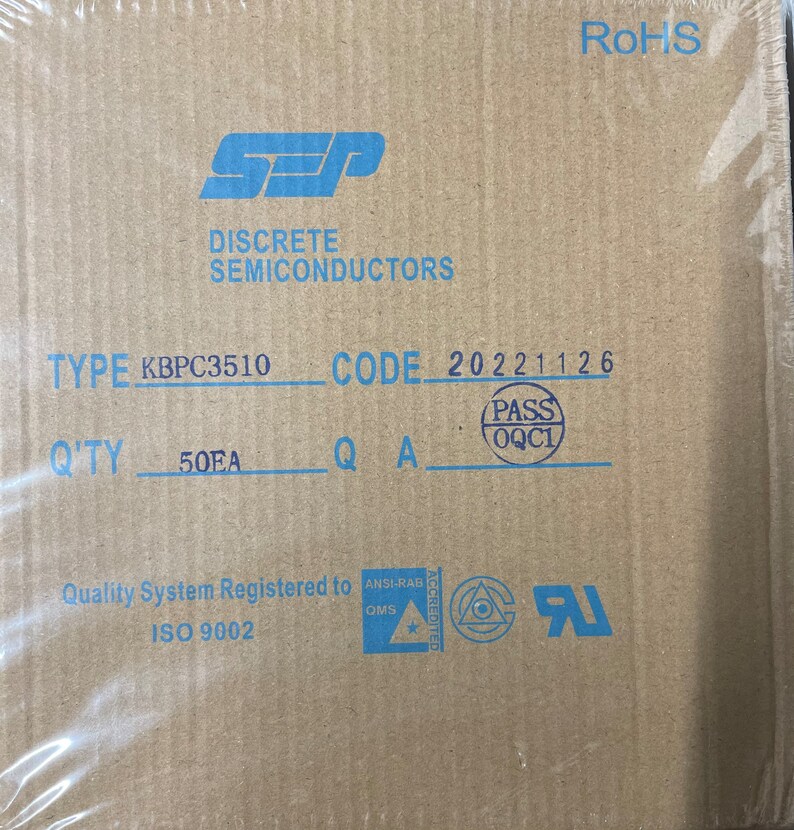 KBPC3510 Bridge Rectifier 35A 1000V 1.1V - Etsy
