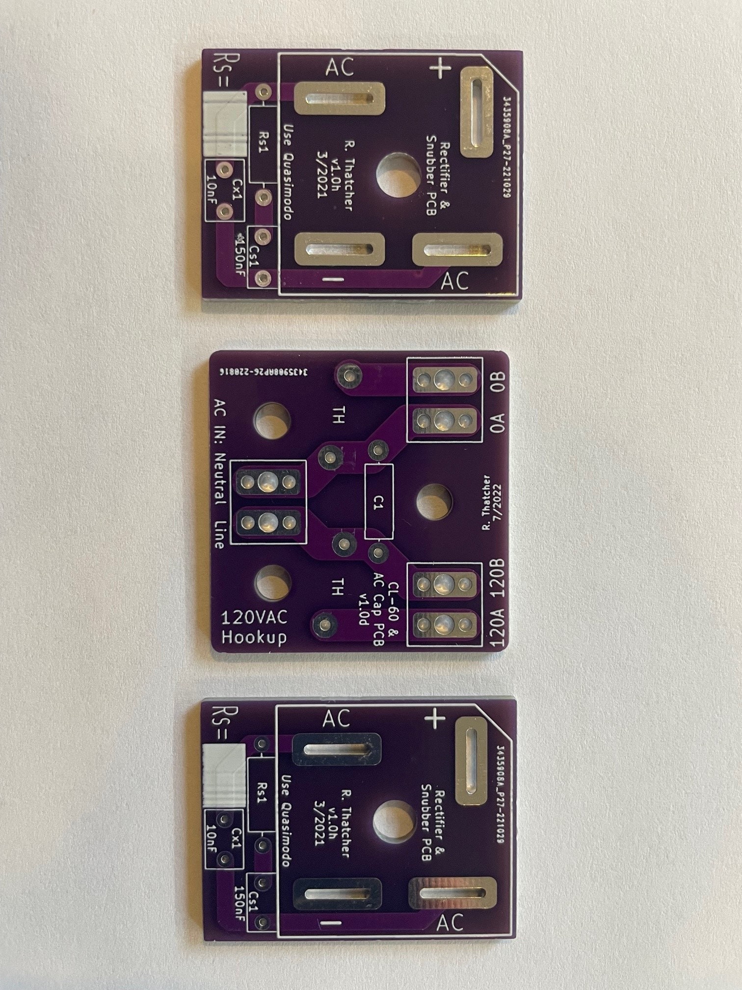 CL-60 Soft Start / Ac-cap & Bridge Rectifier Snubber PCB Kit - Etsy