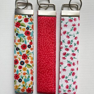 Fabric Wristlet Key Fob Keychains | Etsy
