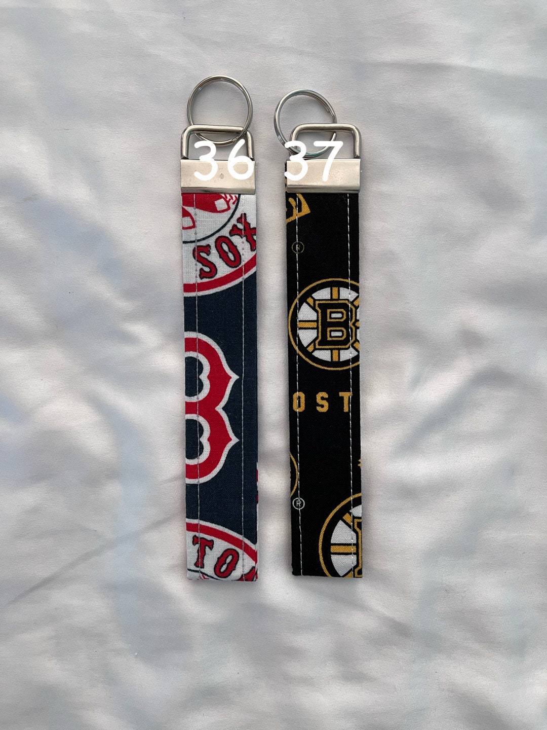 Fabric Wristlet Key Fob Keychains - Etsy