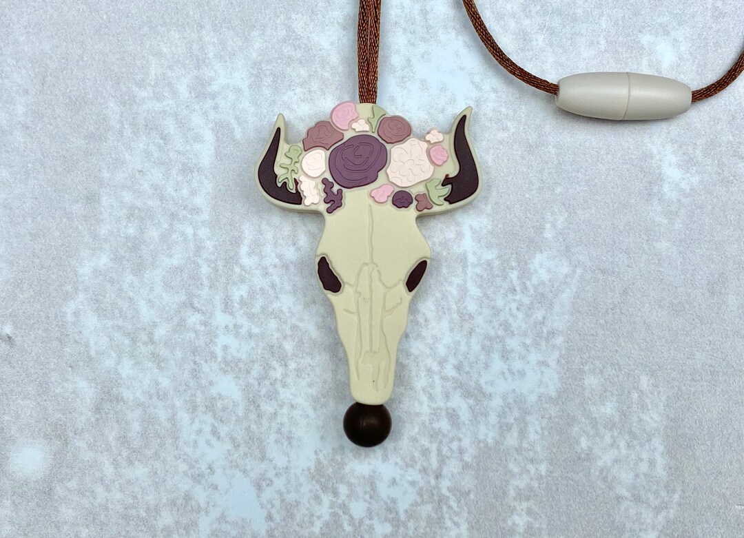 Fidget Necklace, Highland Cow, Stim Toy, Fidgets, Sensory Toys, Adult ...