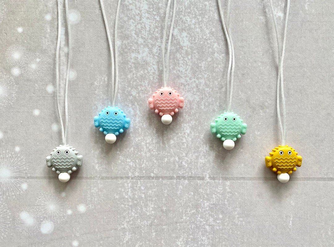 Fidget Necklace, Fish, Stim Toy, Sensory Necklace, Fidget Toys, Stim ...