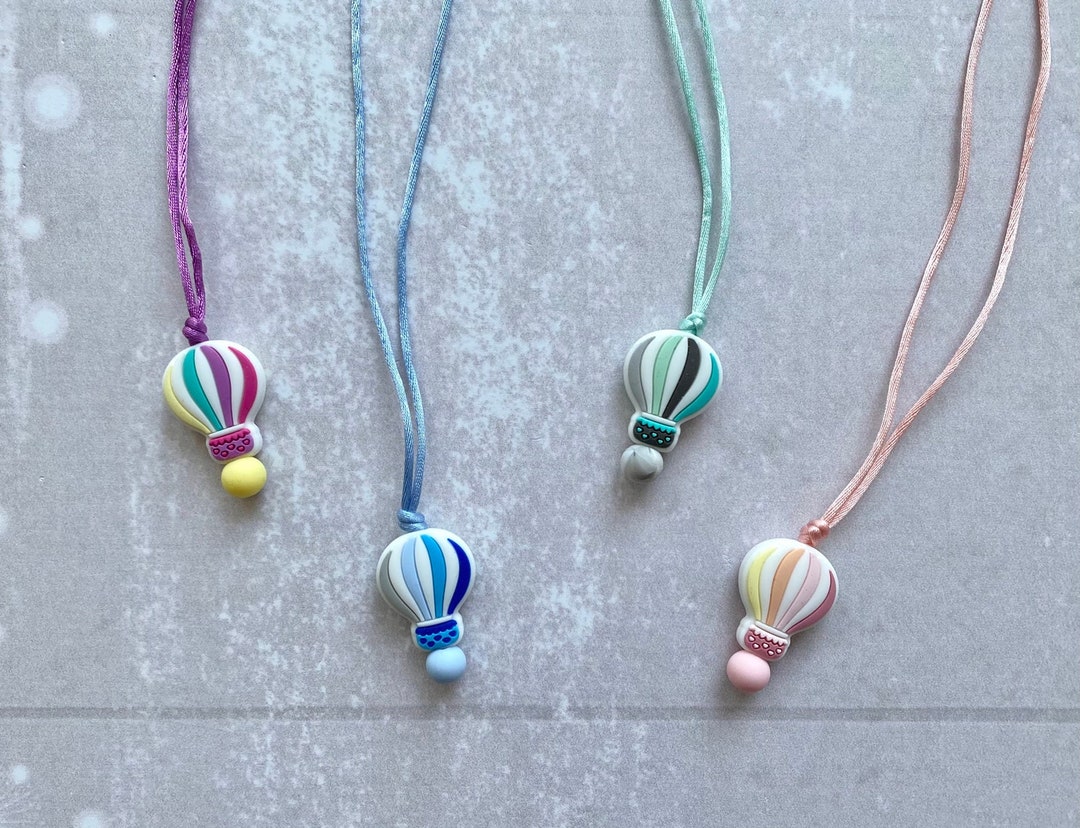 Fidget Necklace Hot Air Balloon, Stim Toy, Fidgets, Stim Necklace ...