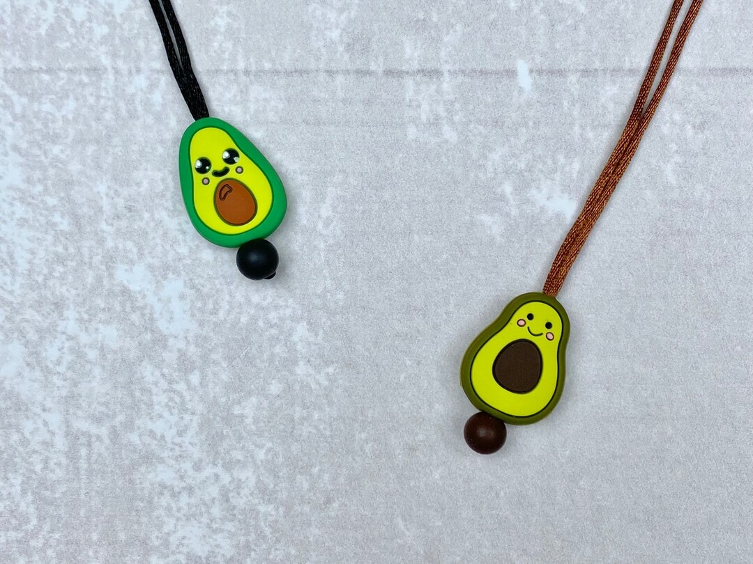 Fidget Necklace Avocado, Stim Toy, Fidgets, Stim Necklace, Fidget Toys ...