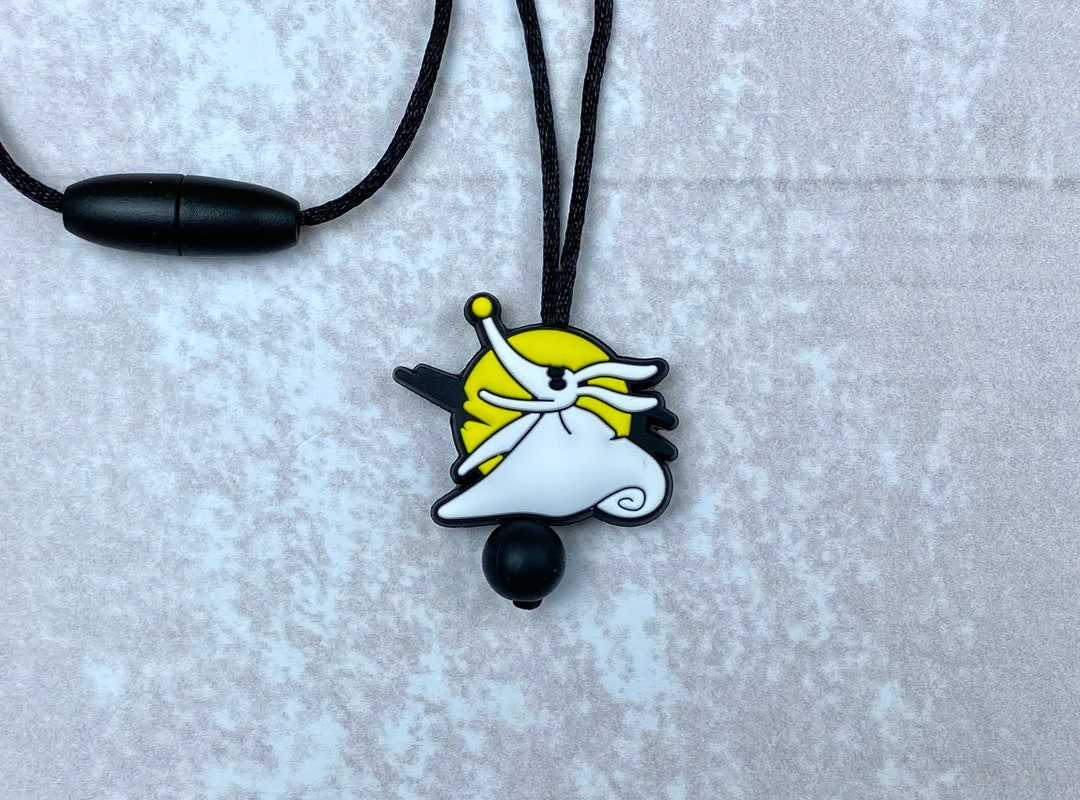 Fidget Necklace, Stim Toy, Goth Necklace, Stim Jewelry, Adult Fidget ...