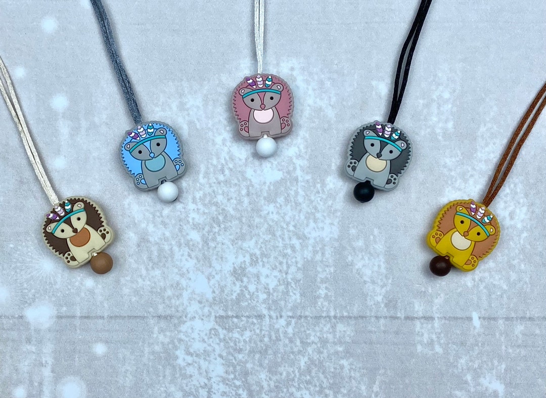 Fidget Necklace, Hedgehog, Fidget Toys, Stim Jewelry, Stim Toy, Fidgets ...