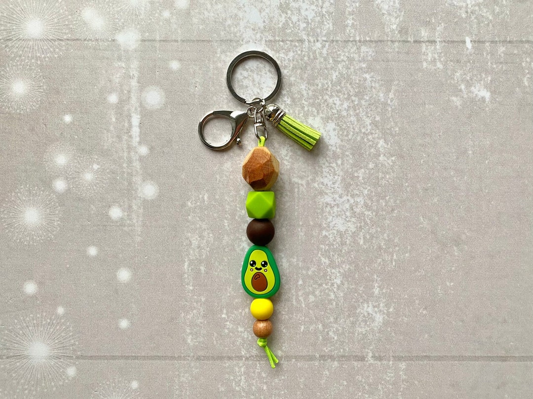 Fidget Keychain, Avocado, Sensory Toys, Fidgets, Stim Toy, Keyring ...