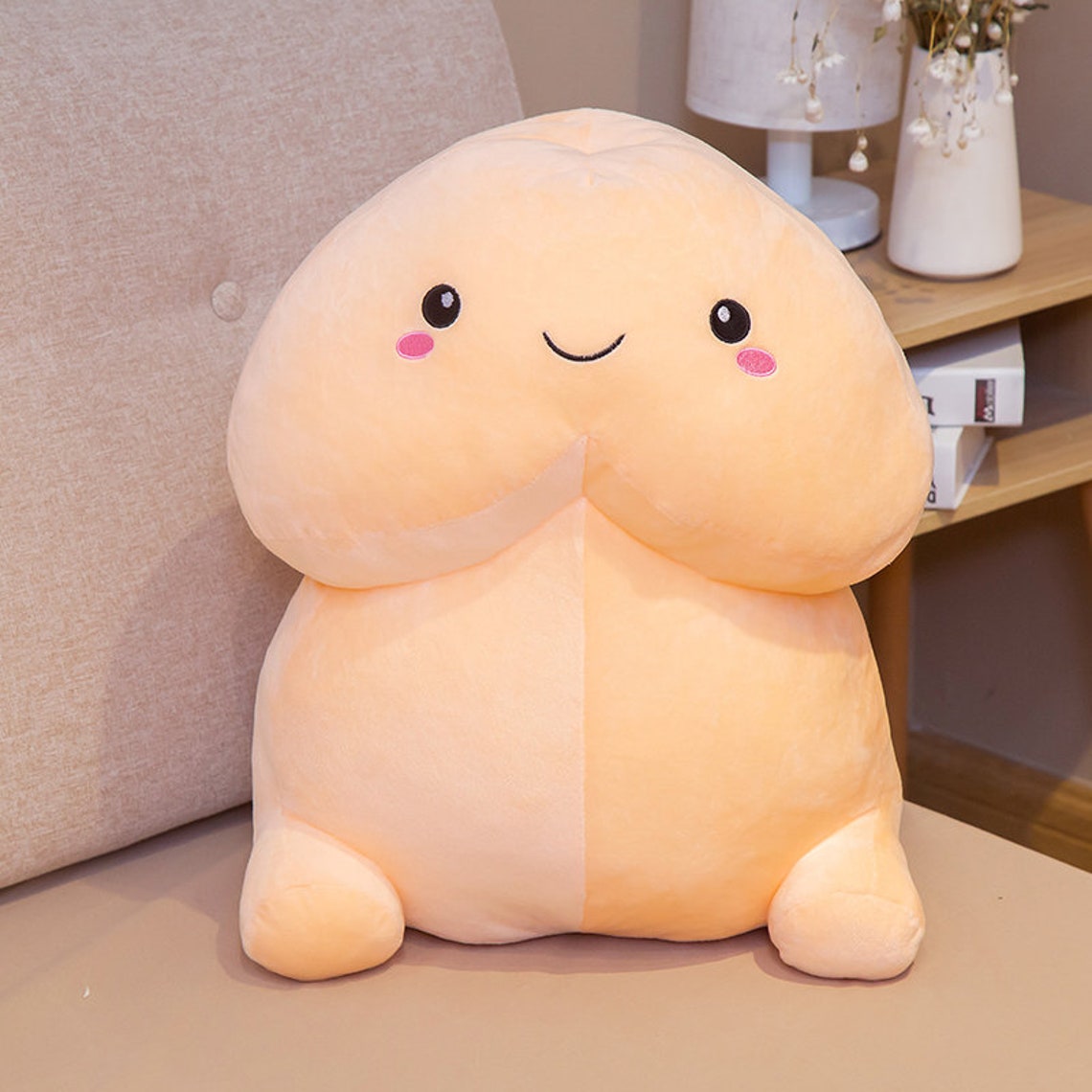 New Funny Real Life Penis Plush Toys Pillow Sexy Soft Stuffed Etsy
