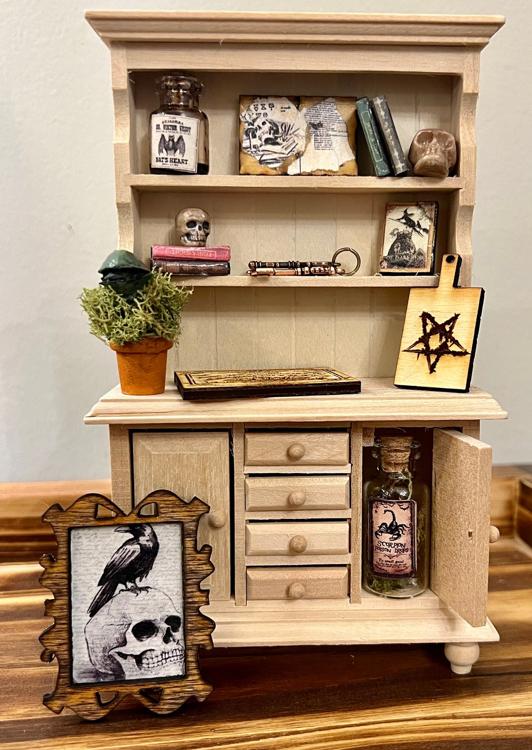 Gothic Haunted Miniature Set of 15 - Etsy