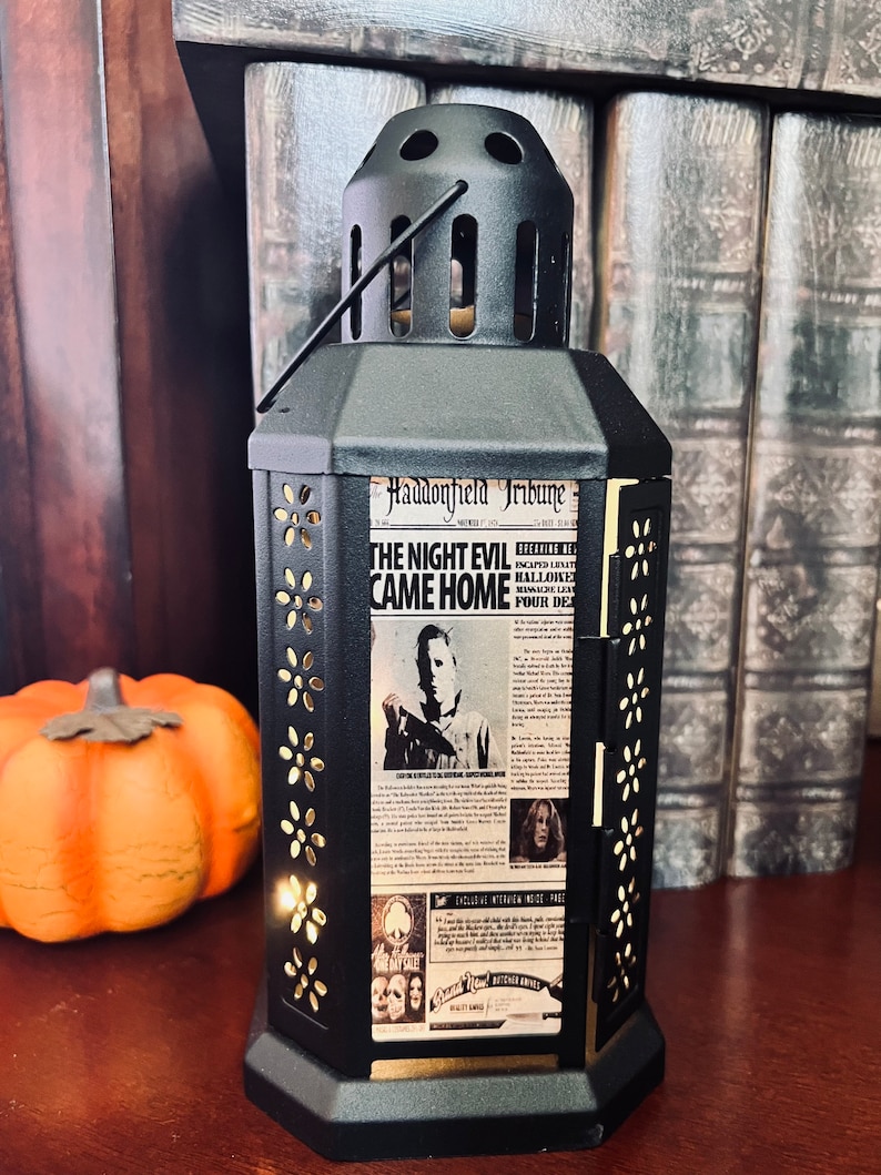 Halloween Michael Myers Inspired Lantern - Etsy