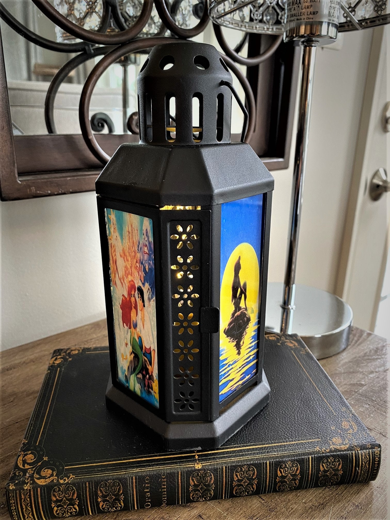 The Little Mermaid Inspired Lantern | Etsy