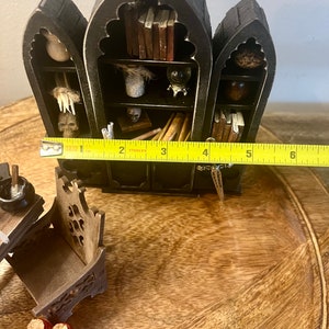 Gothic Castle Book Nook - All Interiors & Lighting Included - Etsy