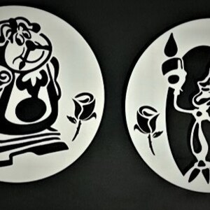 Beauty and the Beast Mirror Trio NEW Options Available - Etsy