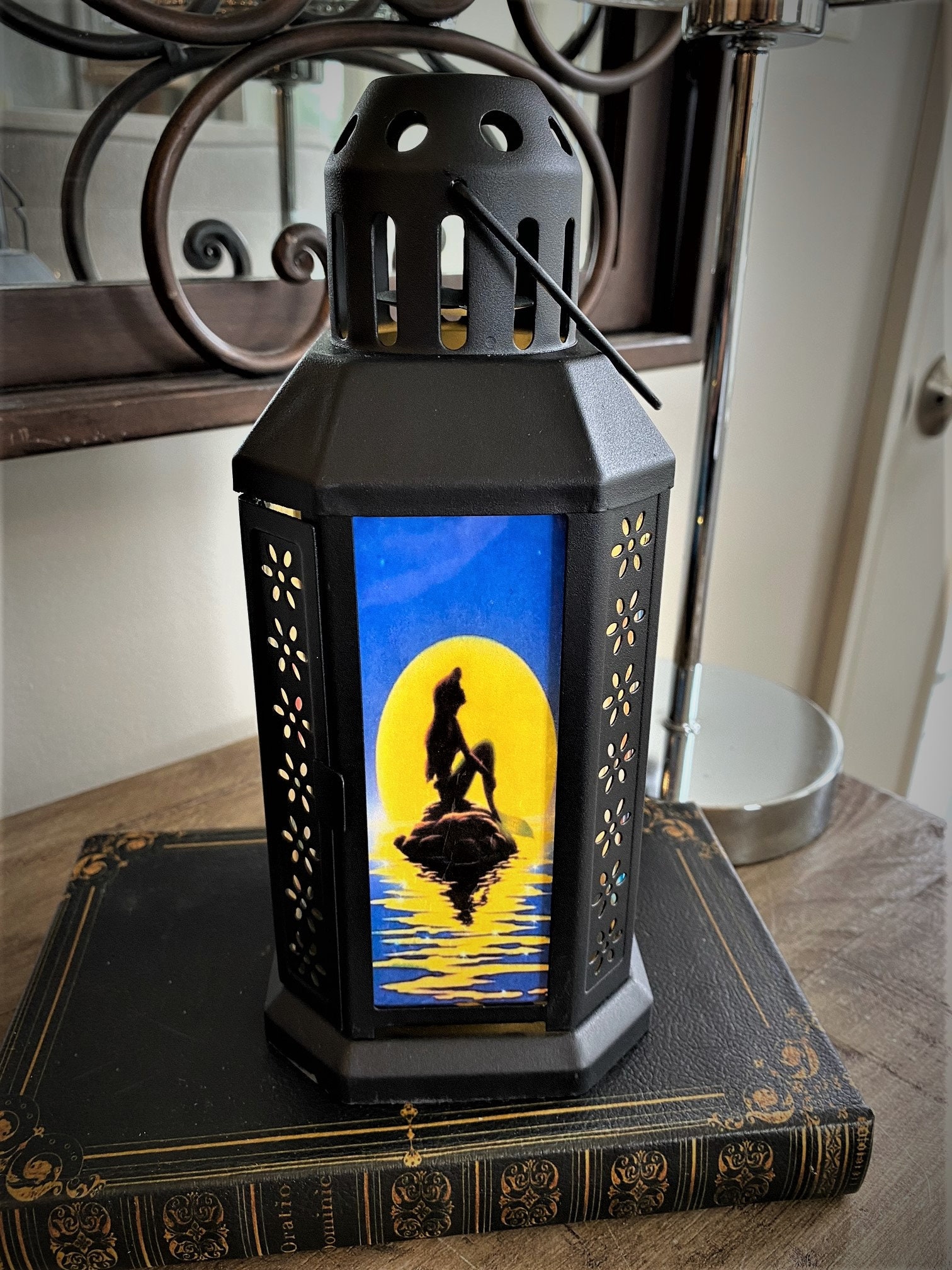 The Little Mermaid Inspired Lantern - Etsy