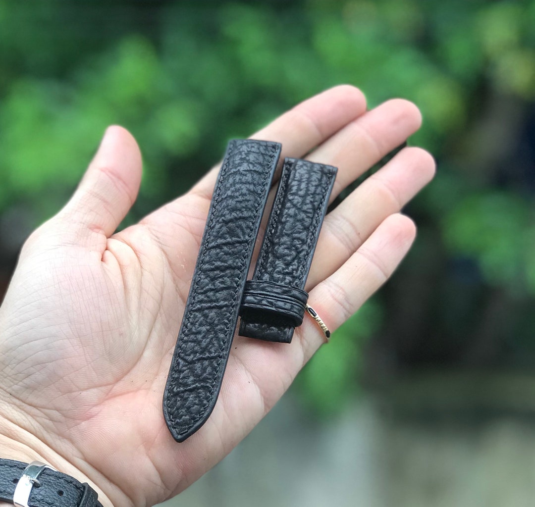 Shark Leather Watch Strap Band 24mm 22mm 21mm 20mm 19mm 18mm 16mm - Etsy