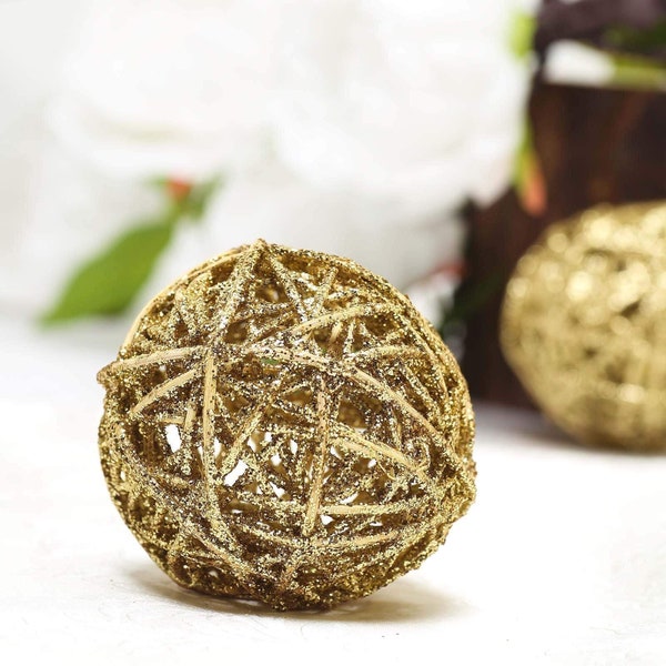Rattan Balls - Etsy