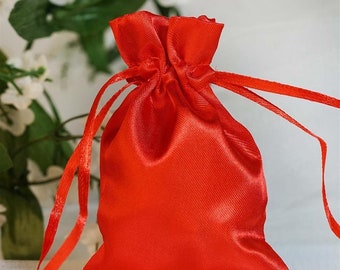 Red Favor Bags | Etsy