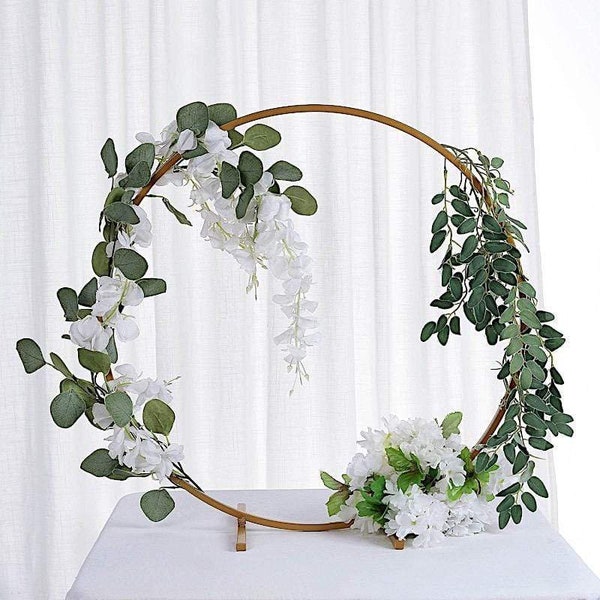 Floral Hoop Centerpiece - Etsy