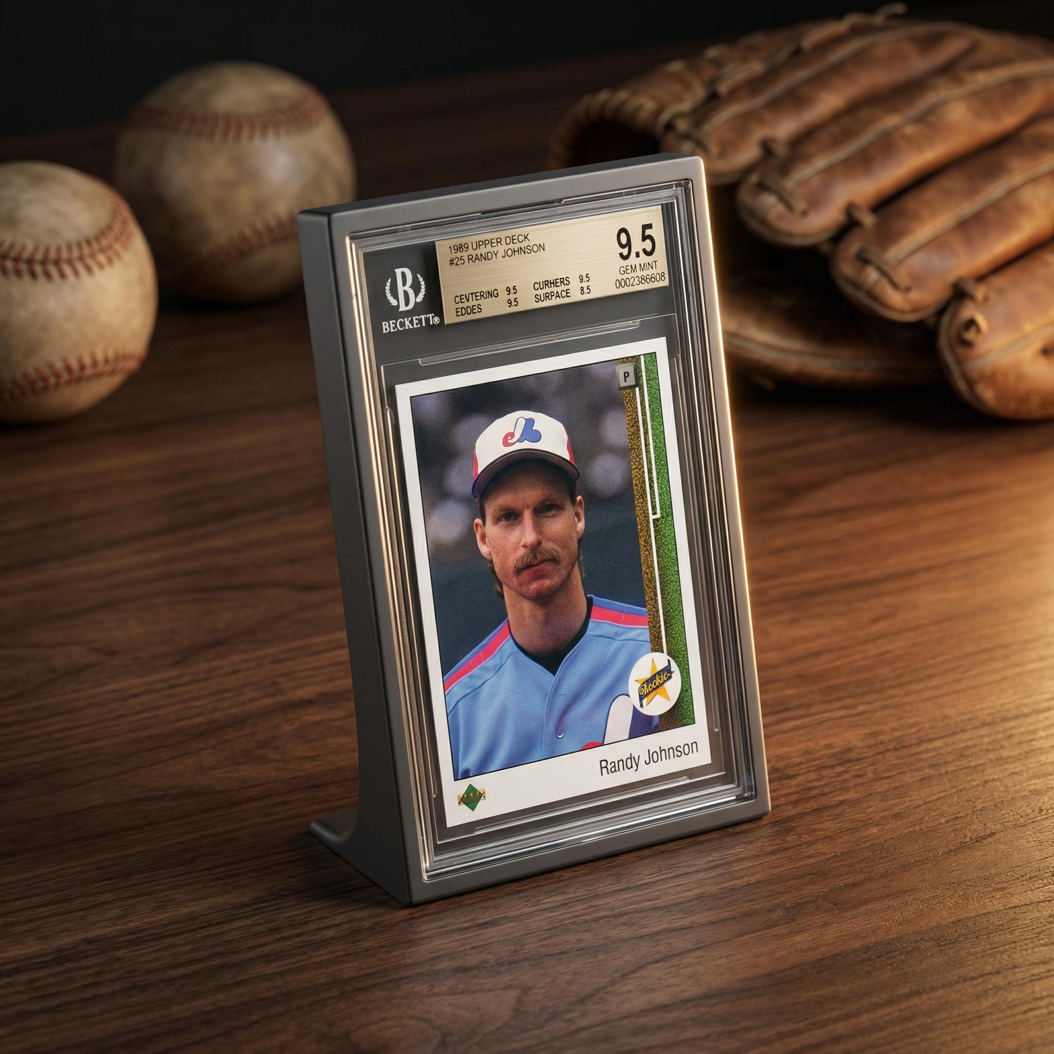 Graded Slab Display Frame for Baseball Cards, 3-slot Display Frame for ...