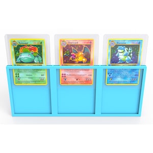 3-card Trading Card Display — Toploader Frame for Tcgs (pokémon, MTG ...