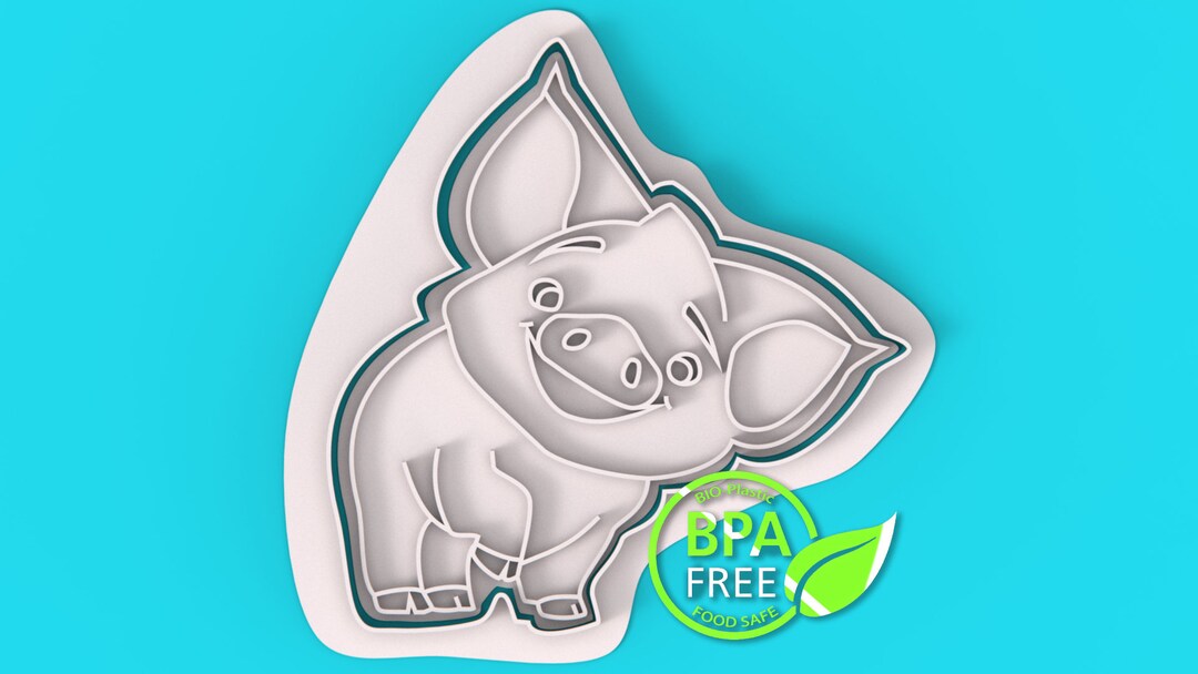 Pua Moana Theme Cookie Cutter - Etsy