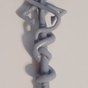 Custom Resident Evil 4 Insignia Key RE4 Remake 1:1 Size Replica Grey ...