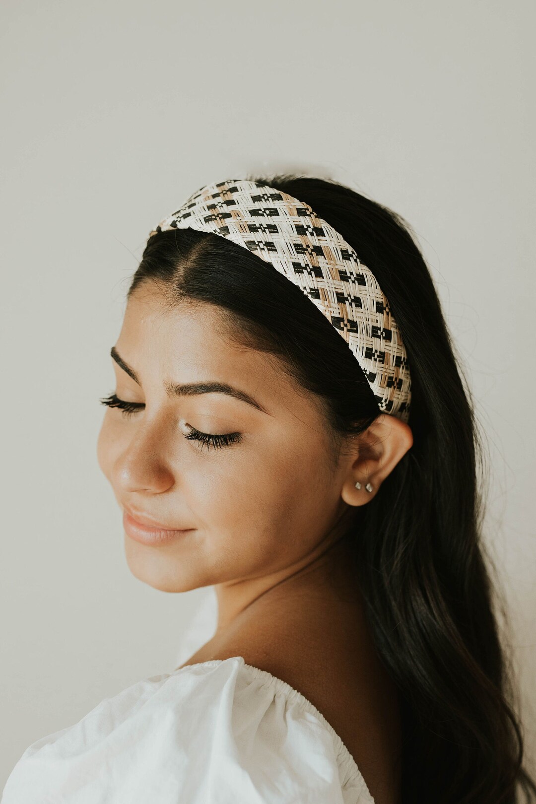 Quinn| Thick Band Rattan Headbands-summer Headbands-rattan Headband ...