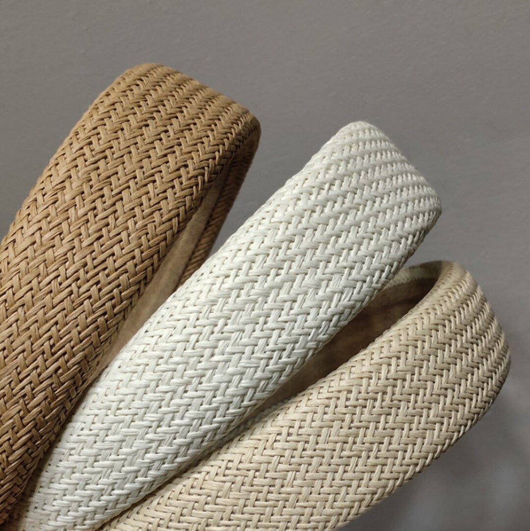 Rowan| Wicker Headband-minimal Natural Headband-wicker Headband-spring ...