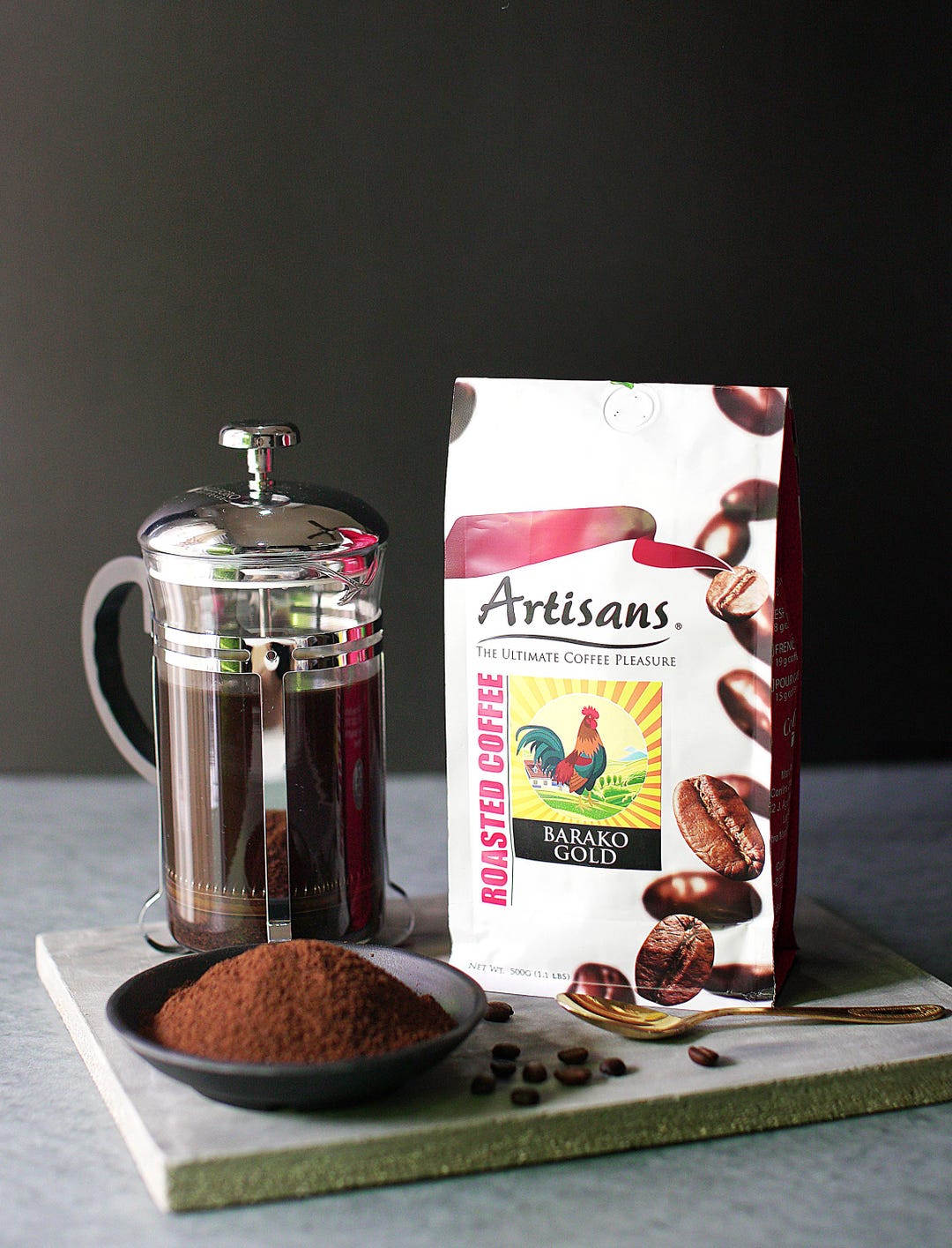 Artisans Philippine Liberica Coffee, Barako Gold DARK GROUND, 100% ...