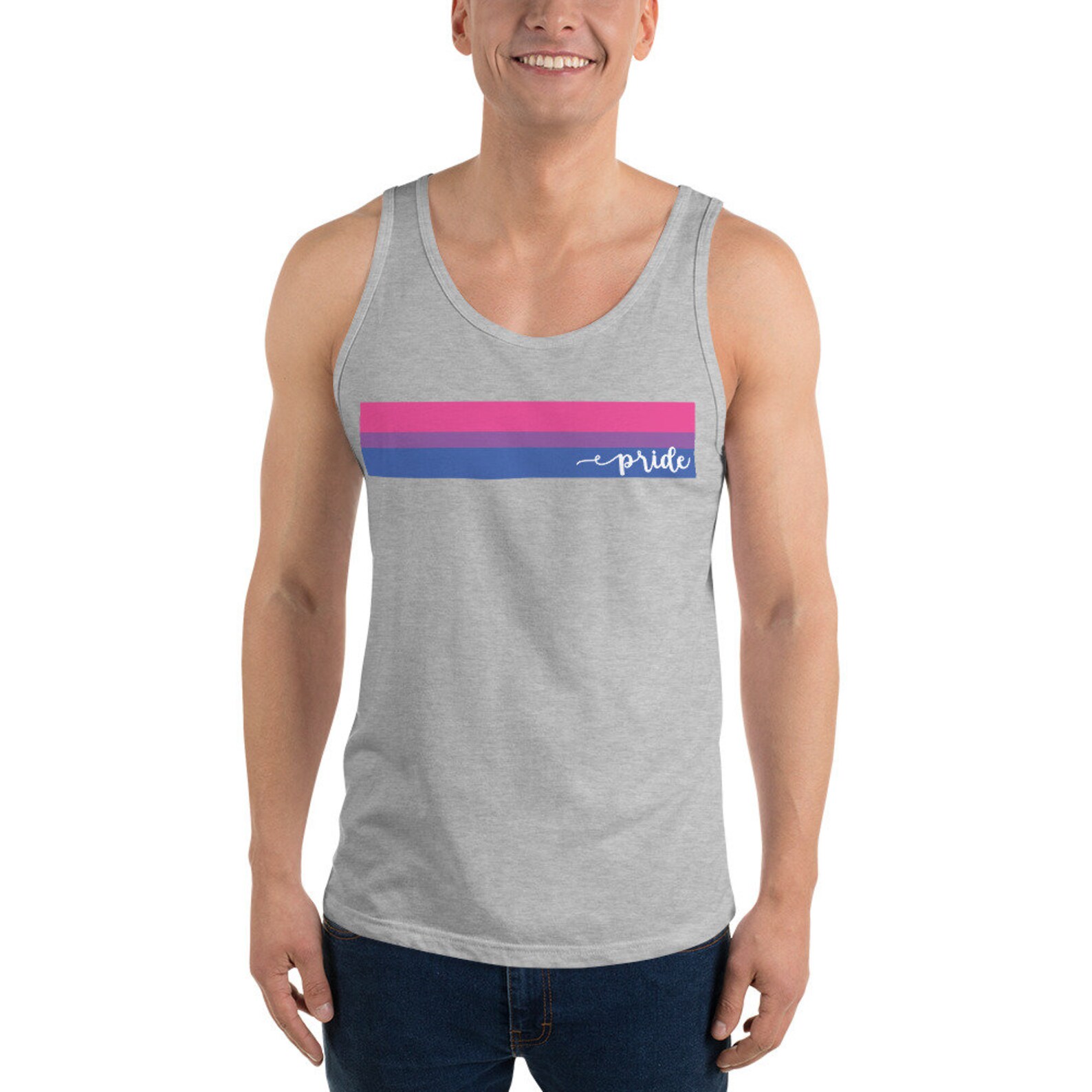 Pride Tank Top, Bisexual Tank Top, Pride Workout Tank, LGBTQIA Pride ...