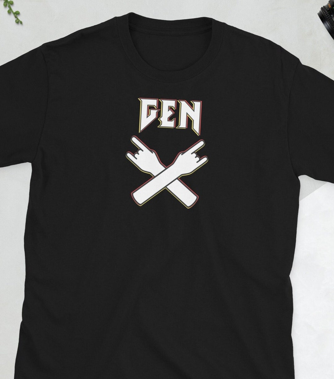 Generation X Shirt, Gen X, Heavy Metal Shirt, Rock Shirt, 80s Shirt ...