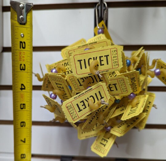 Ticket Ball - Etsy