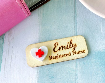 Magnetic Name Badge | Etsy