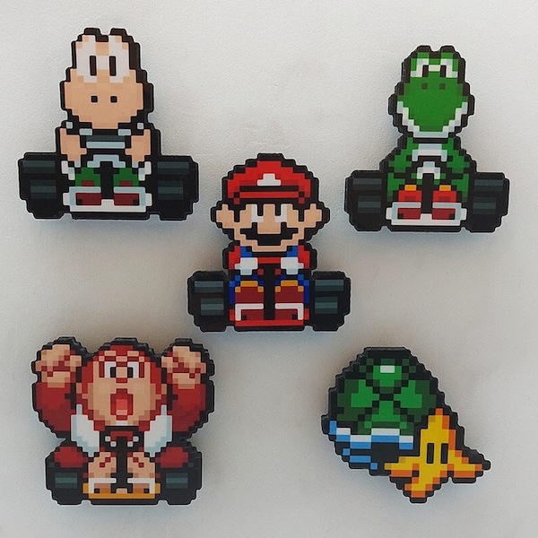 Super Mario Magnets - Etsy