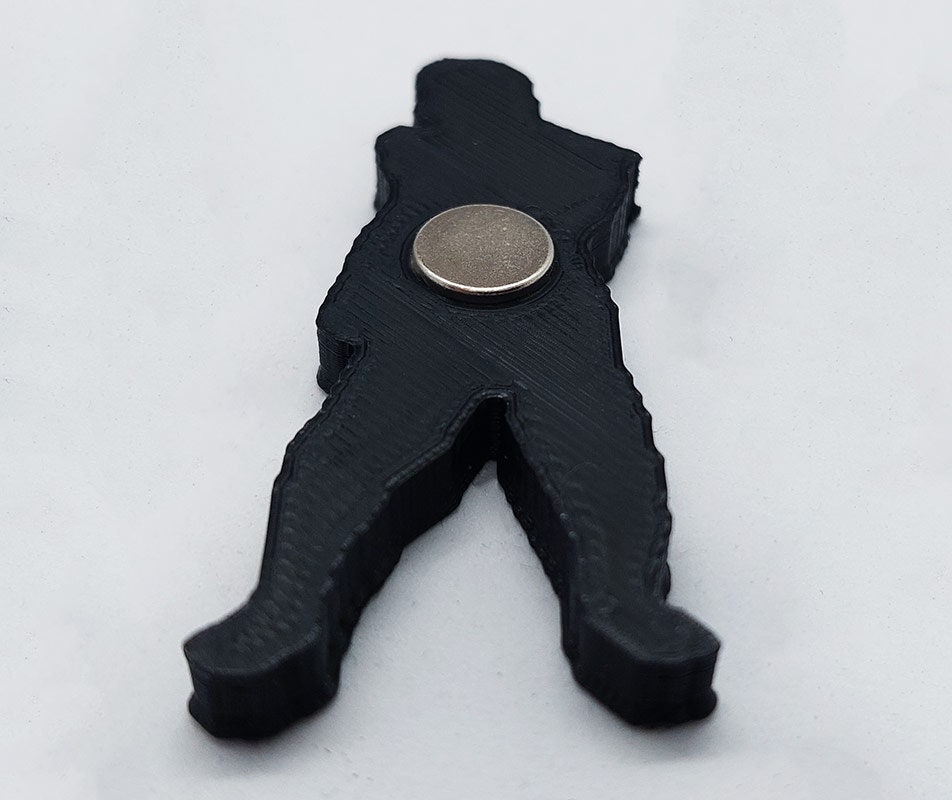 Mortal Kombat 3D Arcade Gaming Magnets (johnny Cage, Liu Kang, Raiden ...